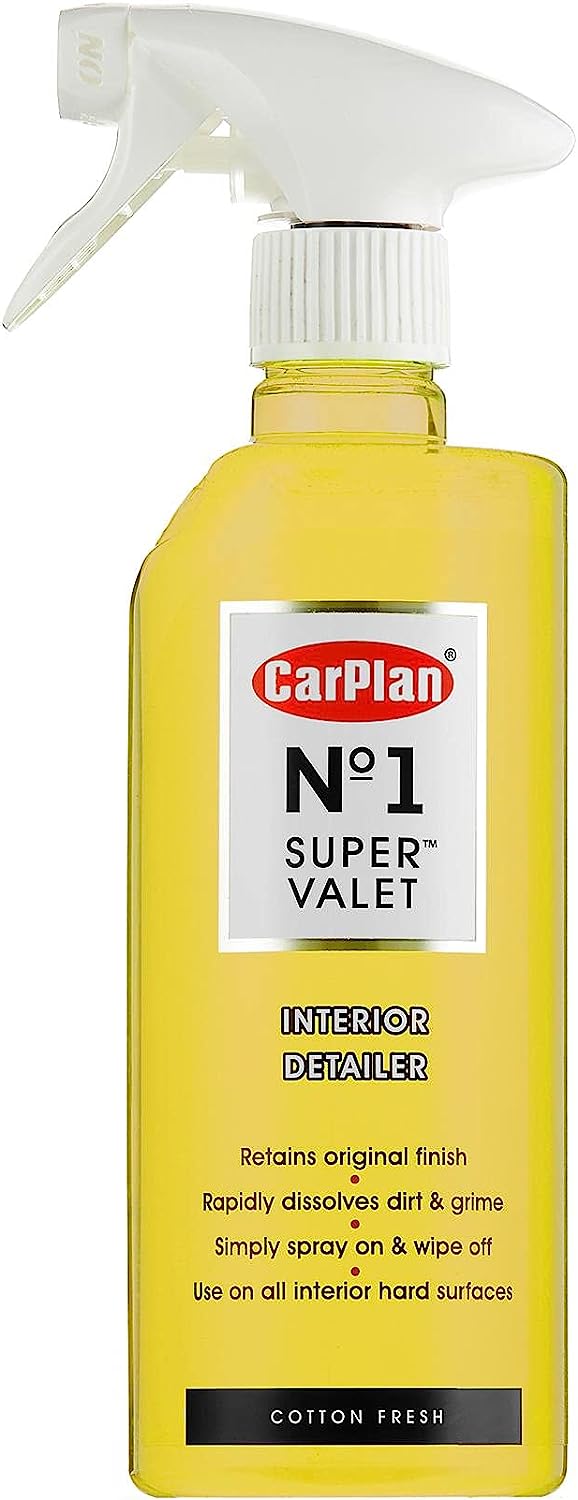 Carplan No.1 Super Valet Interior Detailer 600ml – HeadcornHardware Carplan No.1 Super Valet Interior Detailer 600ml – HeadcornHardware