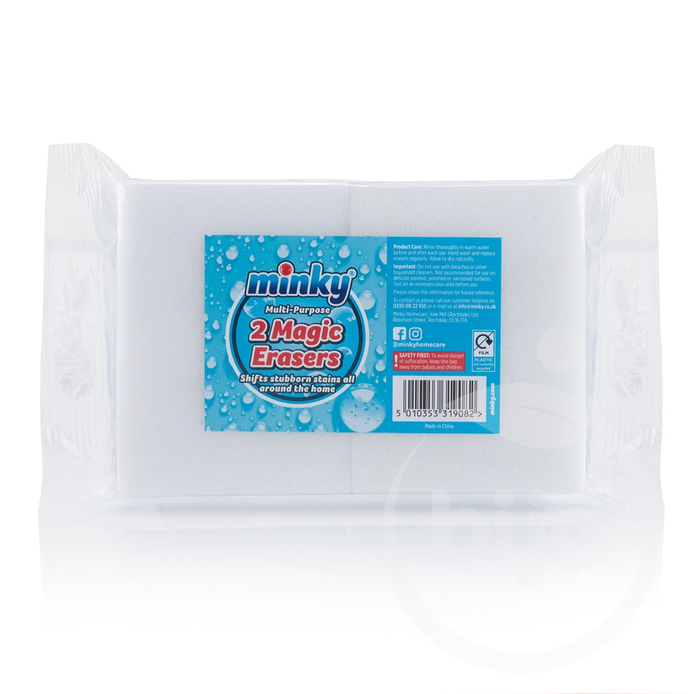 Minky multi-purpose magic Erasers (2 pack) – HeadcornHardware